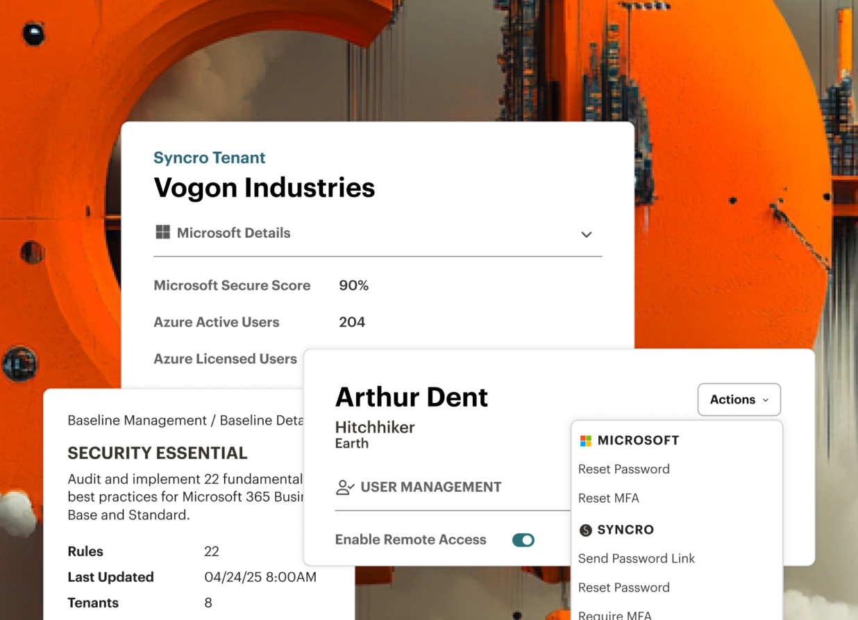 MSP Software for Multi-Tenant Management | Syncro